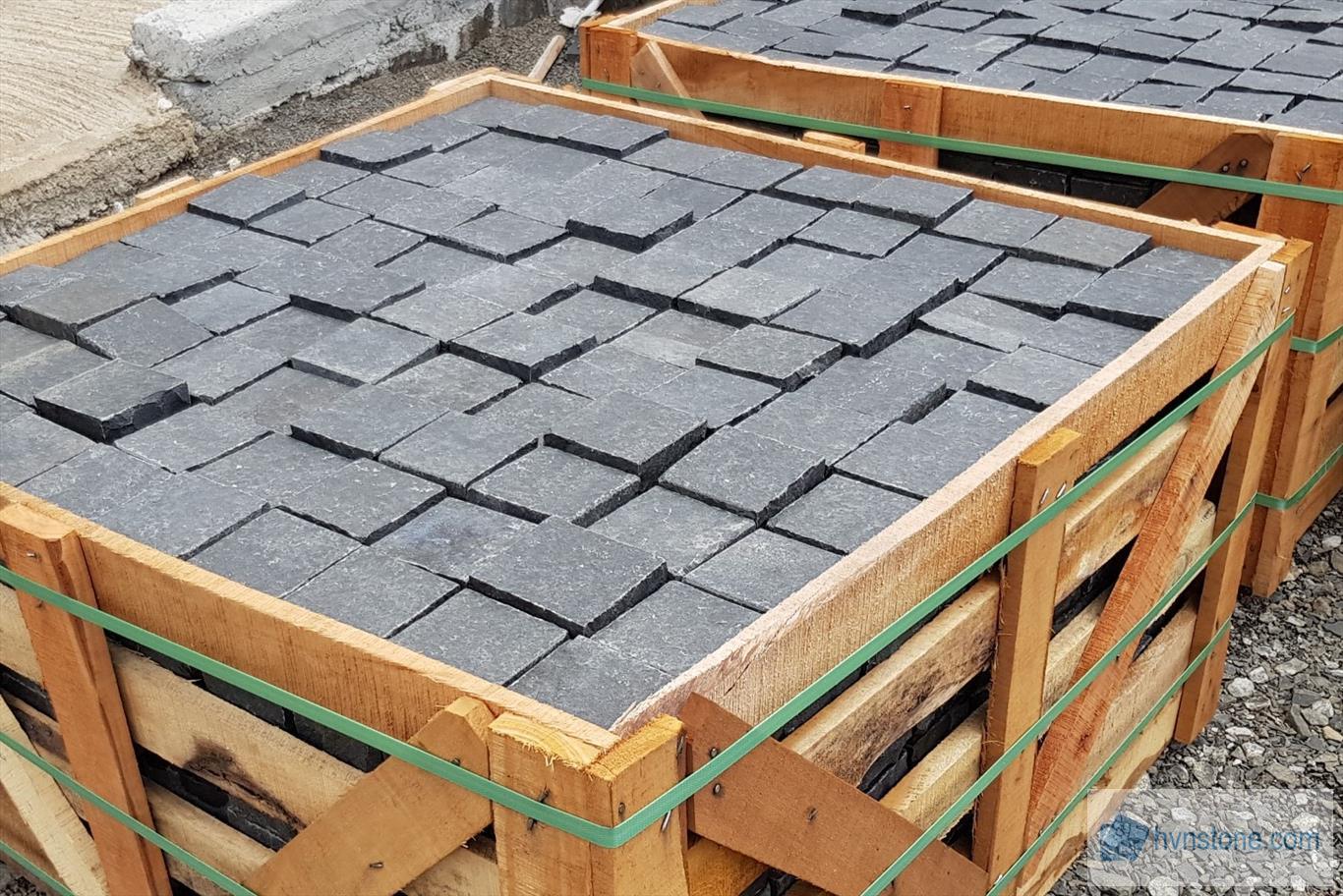 Black Basalt Cubes / Cobbles