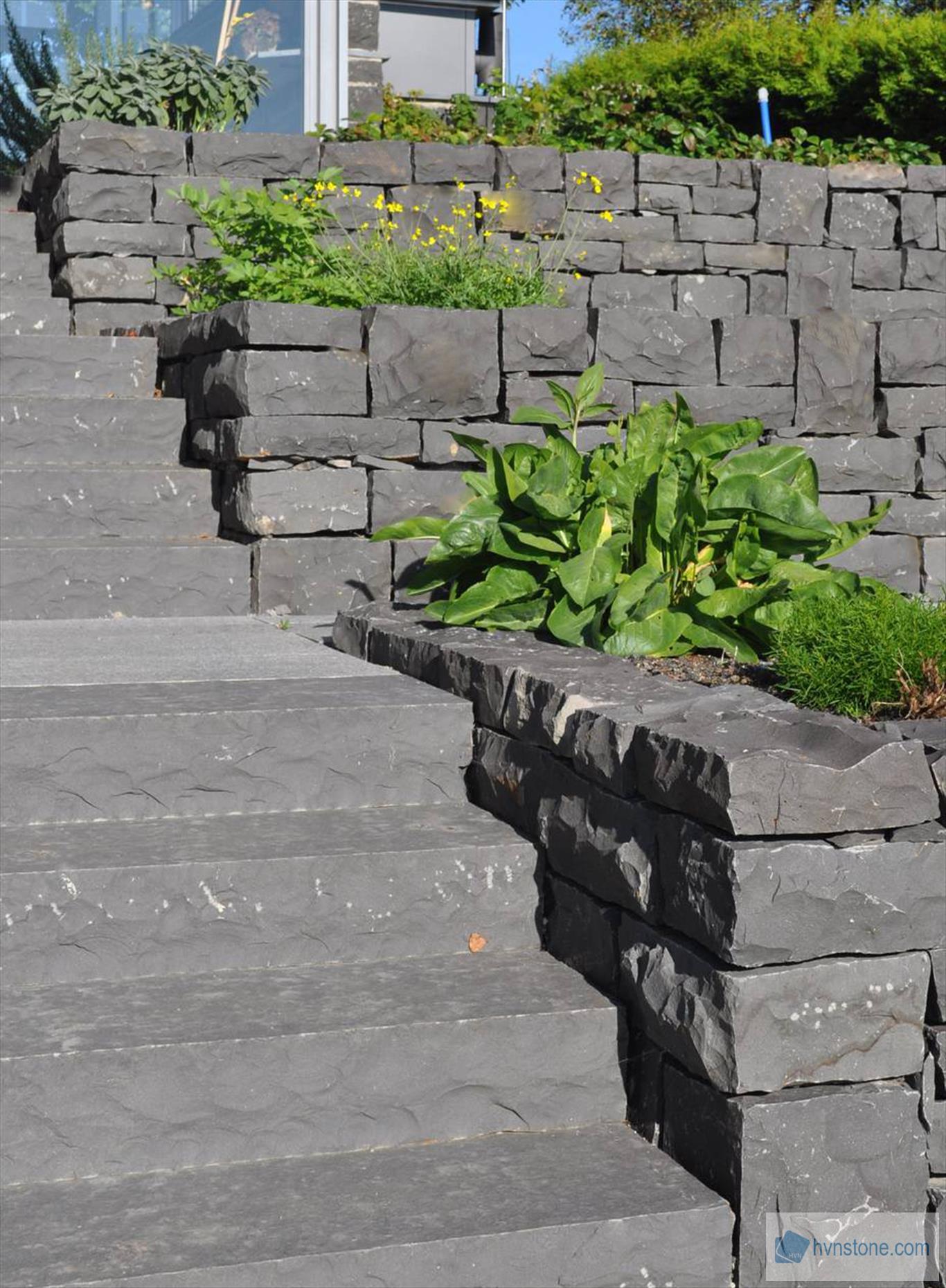 Black Basalt Steps / Stairs